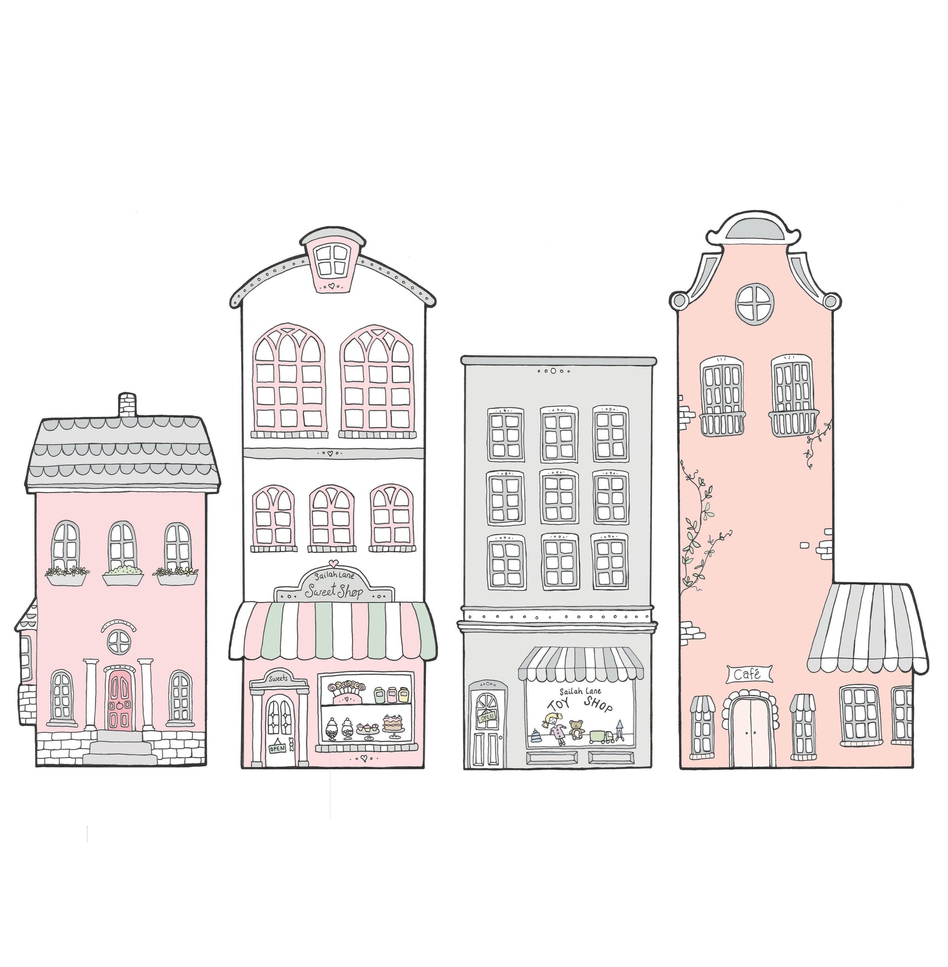 Little Sailah Lane - Pink Set
