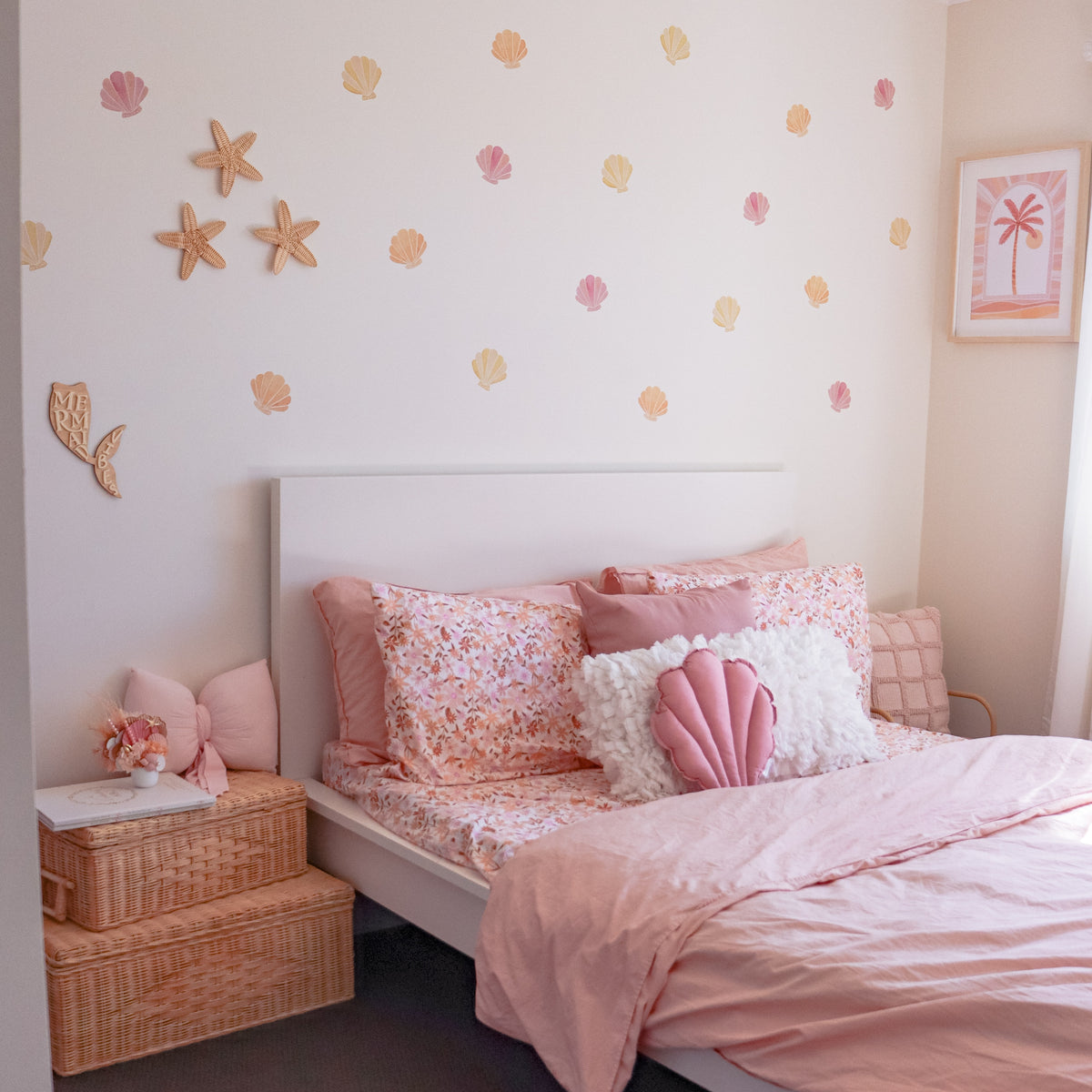 Shell Wall Stickers - Reusable – Sailah Lane
